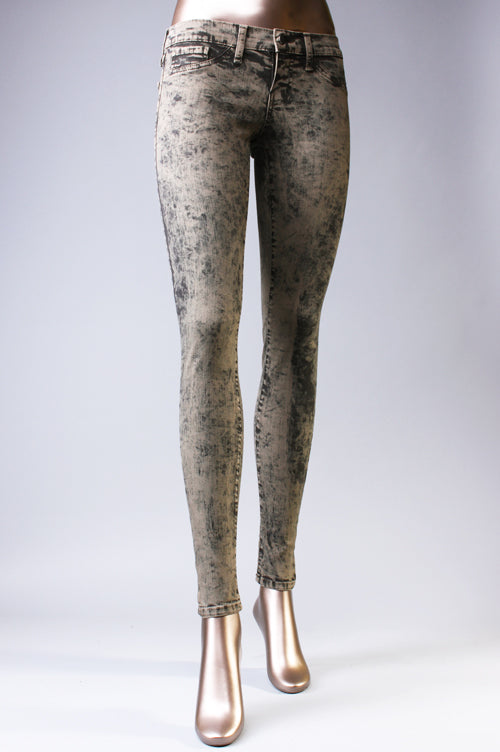 FLYING MONKEY Two-Tone Jeans – Root & Flowers Boutique